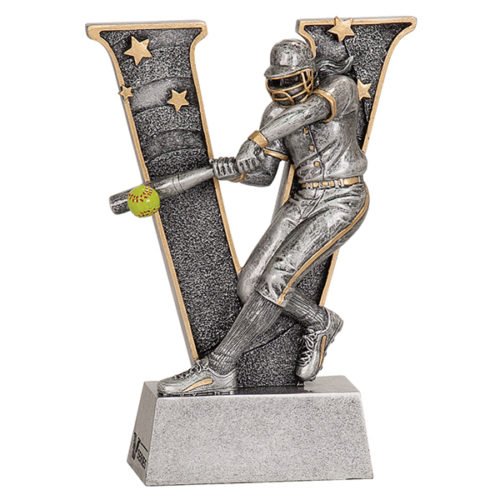 6 inch Female Softball V Series Resin | Trophy Factory Plus | Deland ...